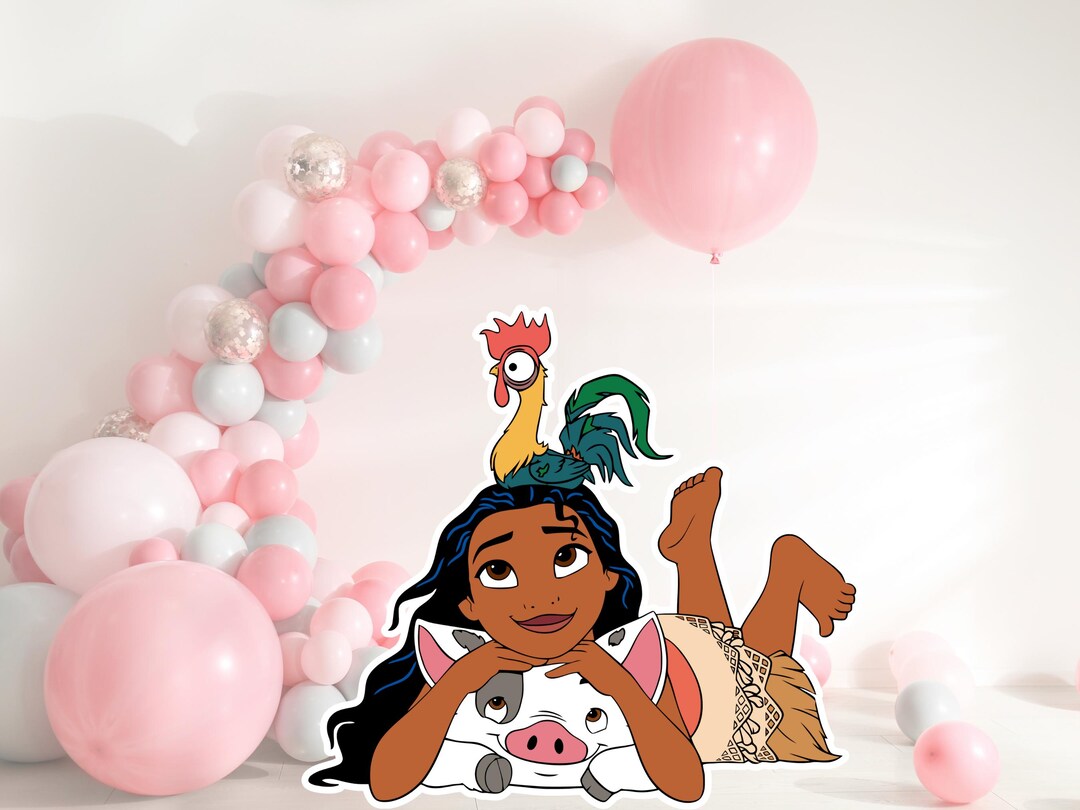 Moana Cutout, Moana Cutout Decor, Moana Party Decoration, Moana Theme ...