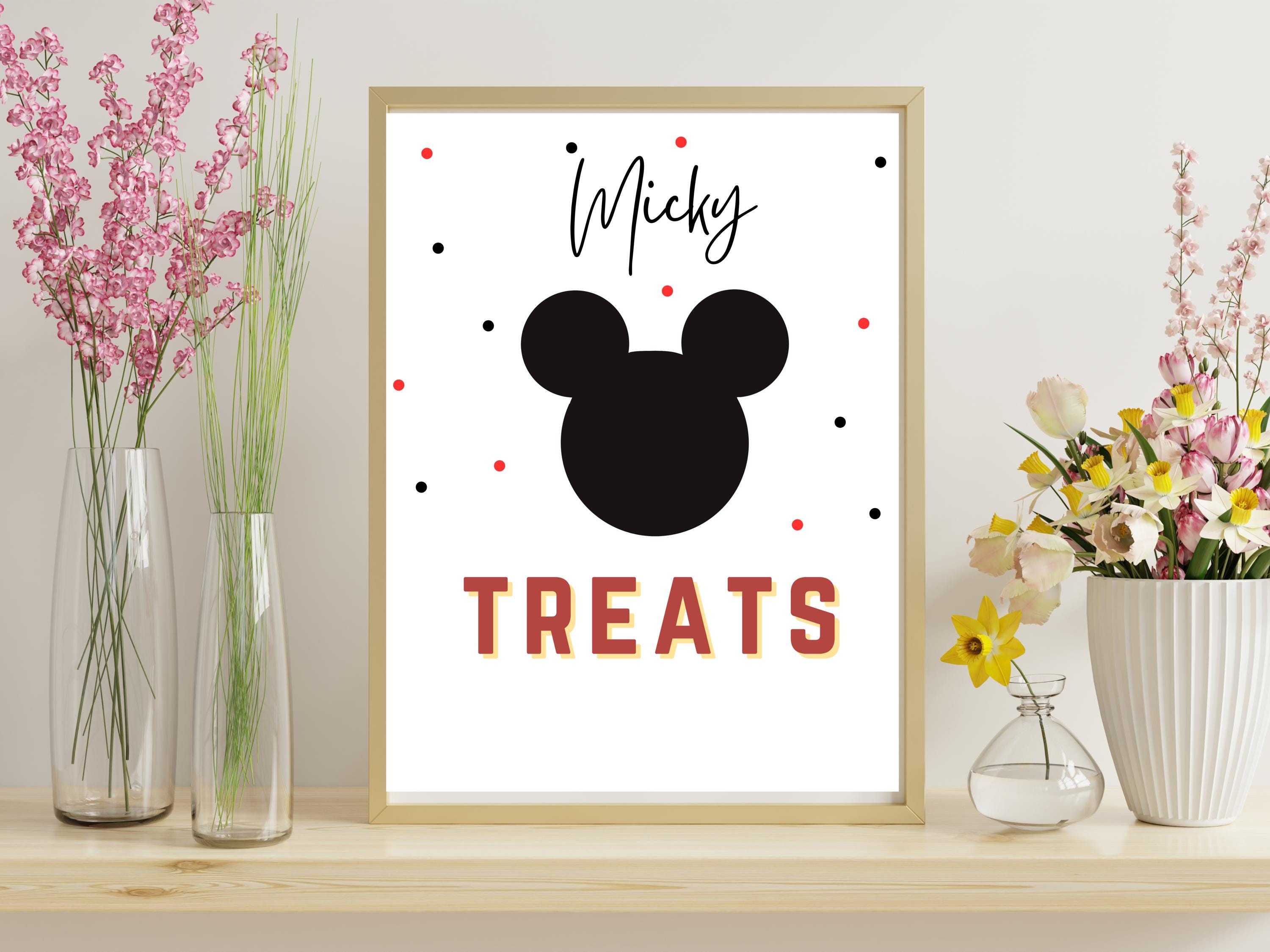 Editable Oh Toodles Birthday Signs: Mickey Mouse Party Decor - Etsy