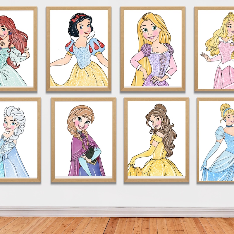 Princess Wall Art - Etsy