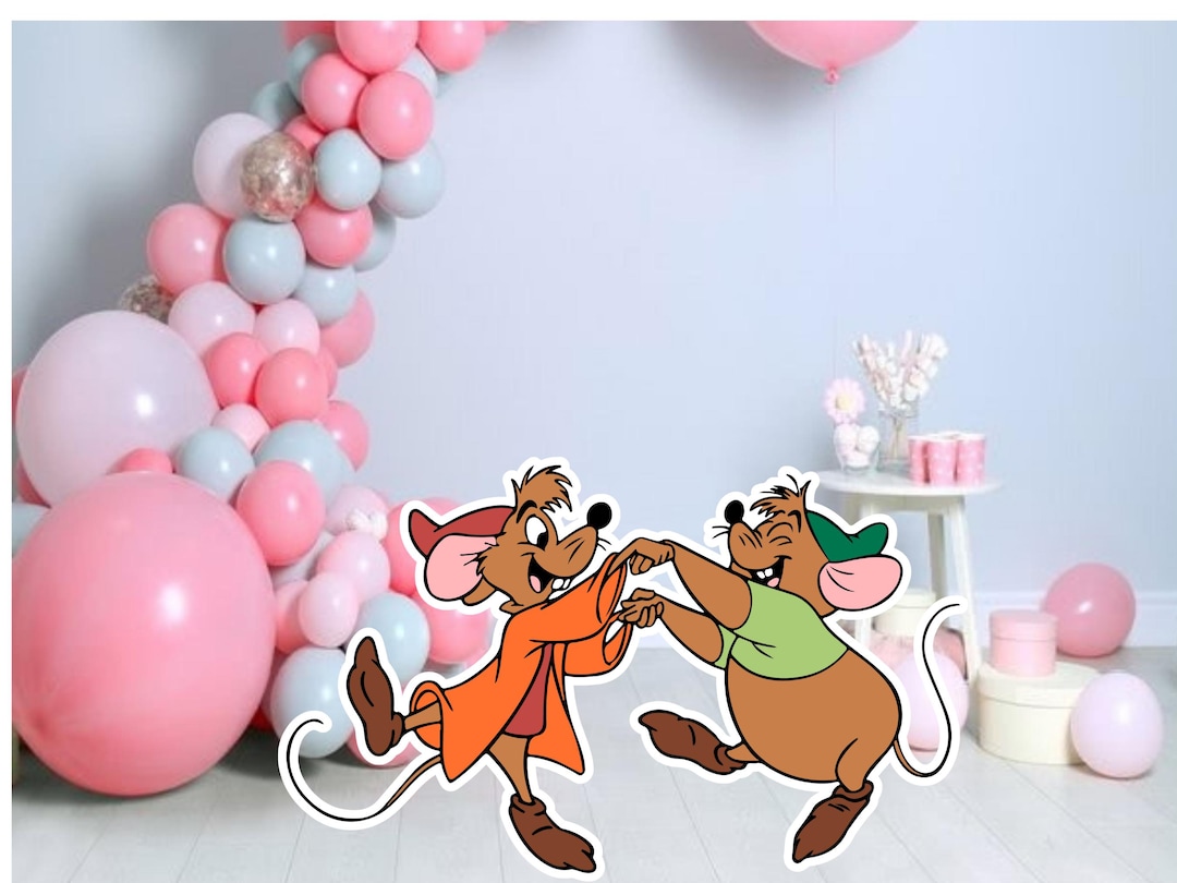 Cinderella Mice Cutout, Cinderella Decor, Cinderella Party Decoration ...