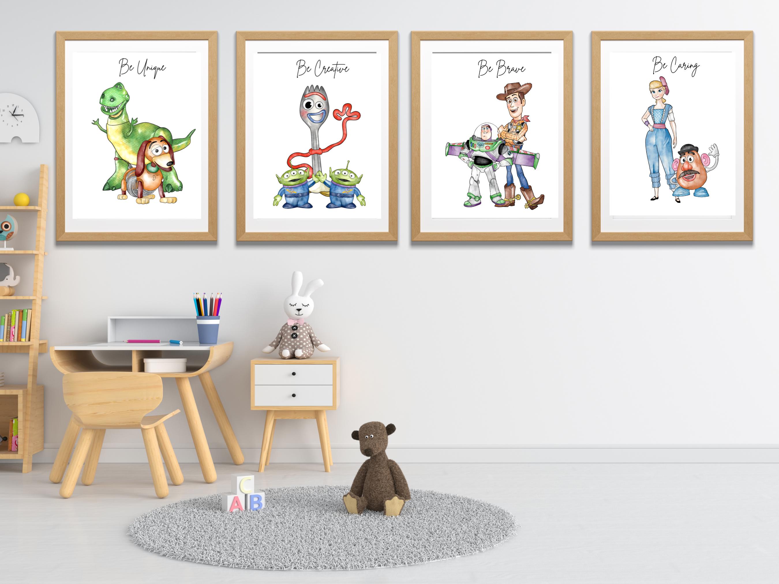 Toy Story Affirmations Prints: Kids Playroom Wall Art (digital PNG) - Etsy