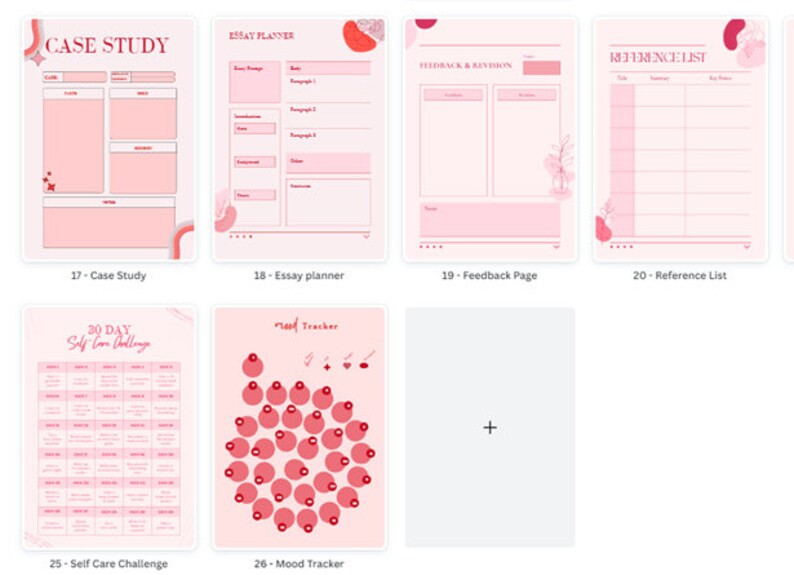 Ultimate Printable University Planner Pages - Etsy