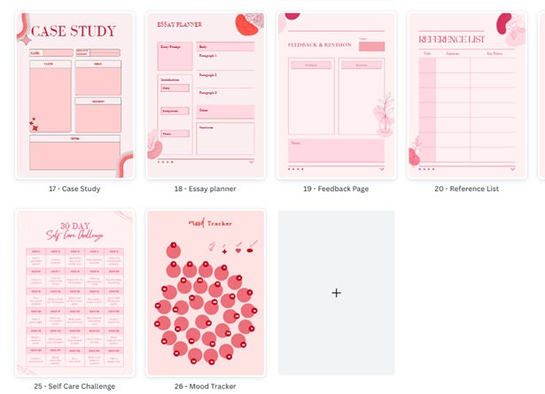 Ultimate Printable University Planner Pages - Etsy