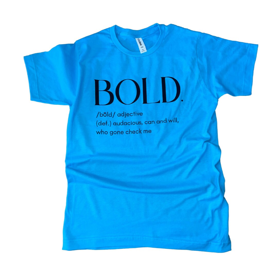 Bold Definition T Shirt - Etsy