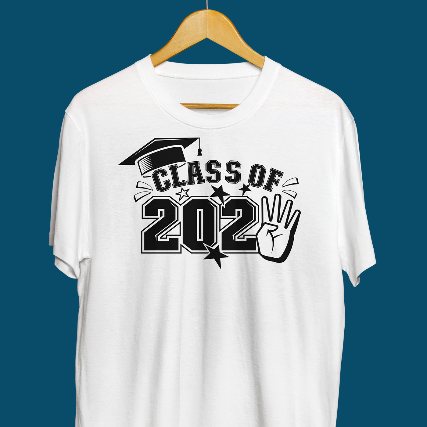 Class of 2024 SVG, PNG, JPG, Graduate, Graduation, Four 4 Finger Peace ...