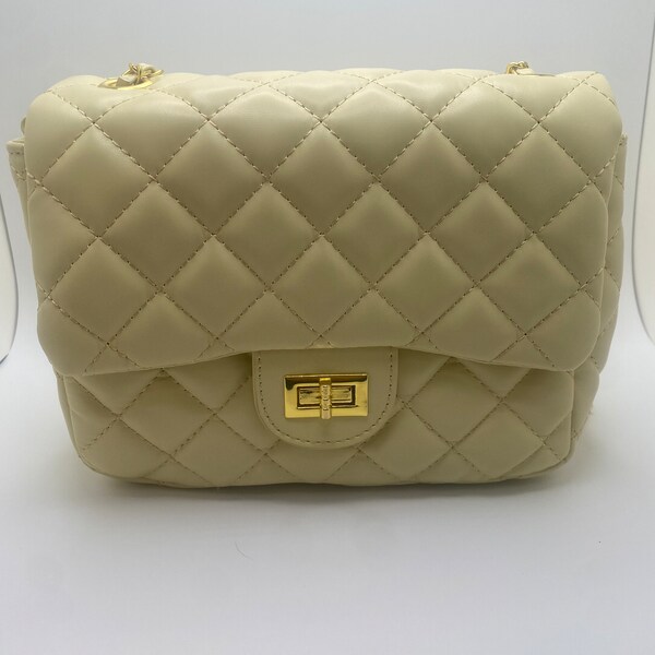 Leather Flap Bag - Etsy