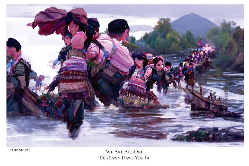 The Shift - We Are All One - Peb Sawv Daws Yog Ib - Etsy