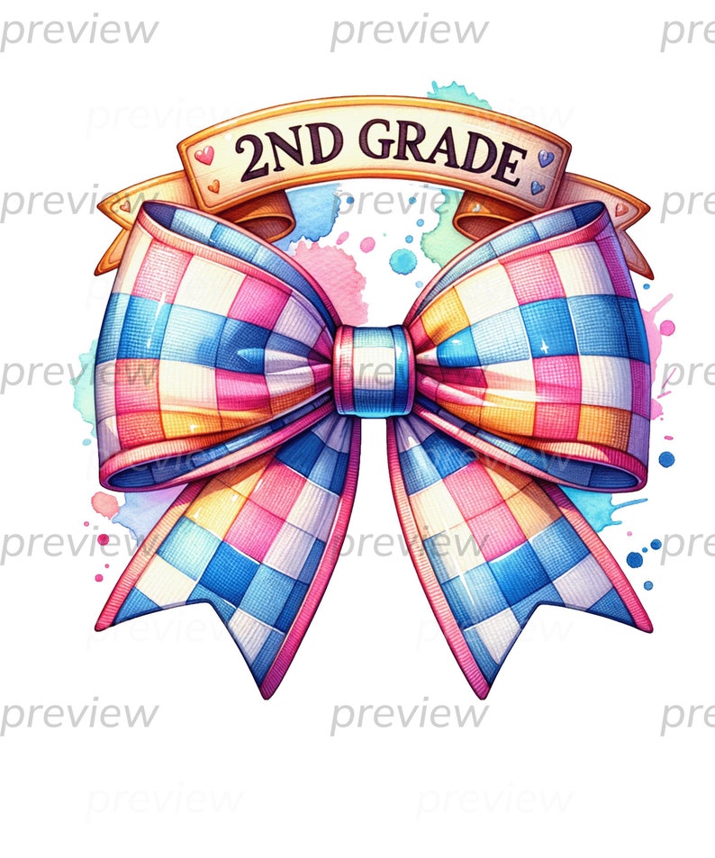 Ribbon Pencil Bundle Png, First Grade,ribbons & Bows Pencil T-shirt ...