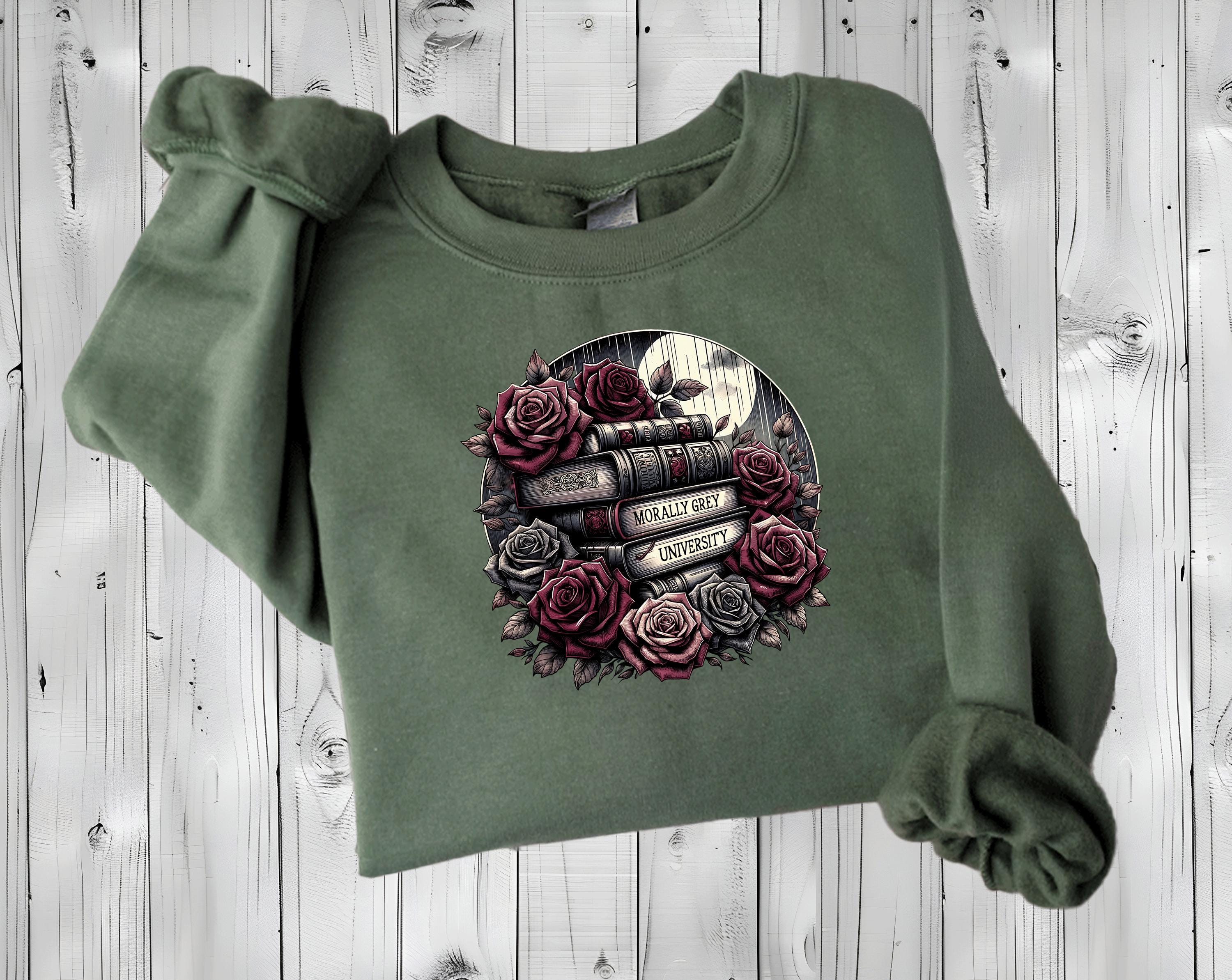 Morally Grey University, Digital Download Skull Roses Gothic Vintage ...