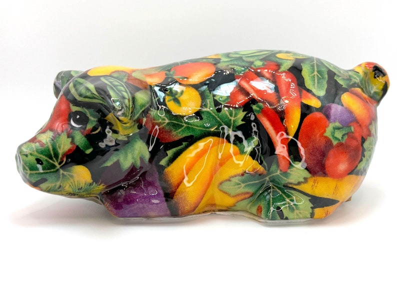 Veggie Pig for Your Cravings Handmade and One of a Kind - Etsy