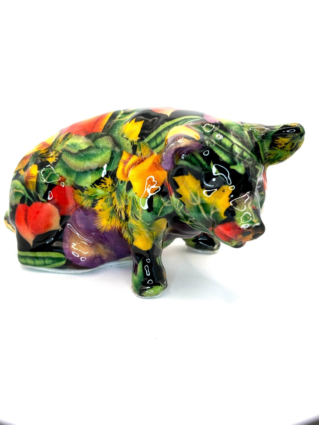 Veggie Pig for Your Vegetable Cravings Handmade and One of a Kind - Etsy