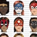 Super Hero Set DIGITAL DOWNLOAD - Face Paint Painting Design Board ...