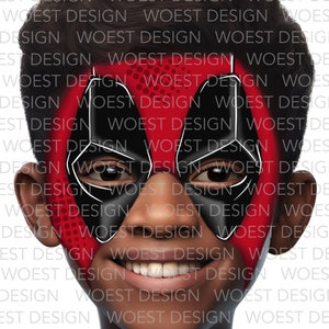 Super Hero Set Realistic DIGITAL DOWNLOAD - Face Paint Painting Design ...