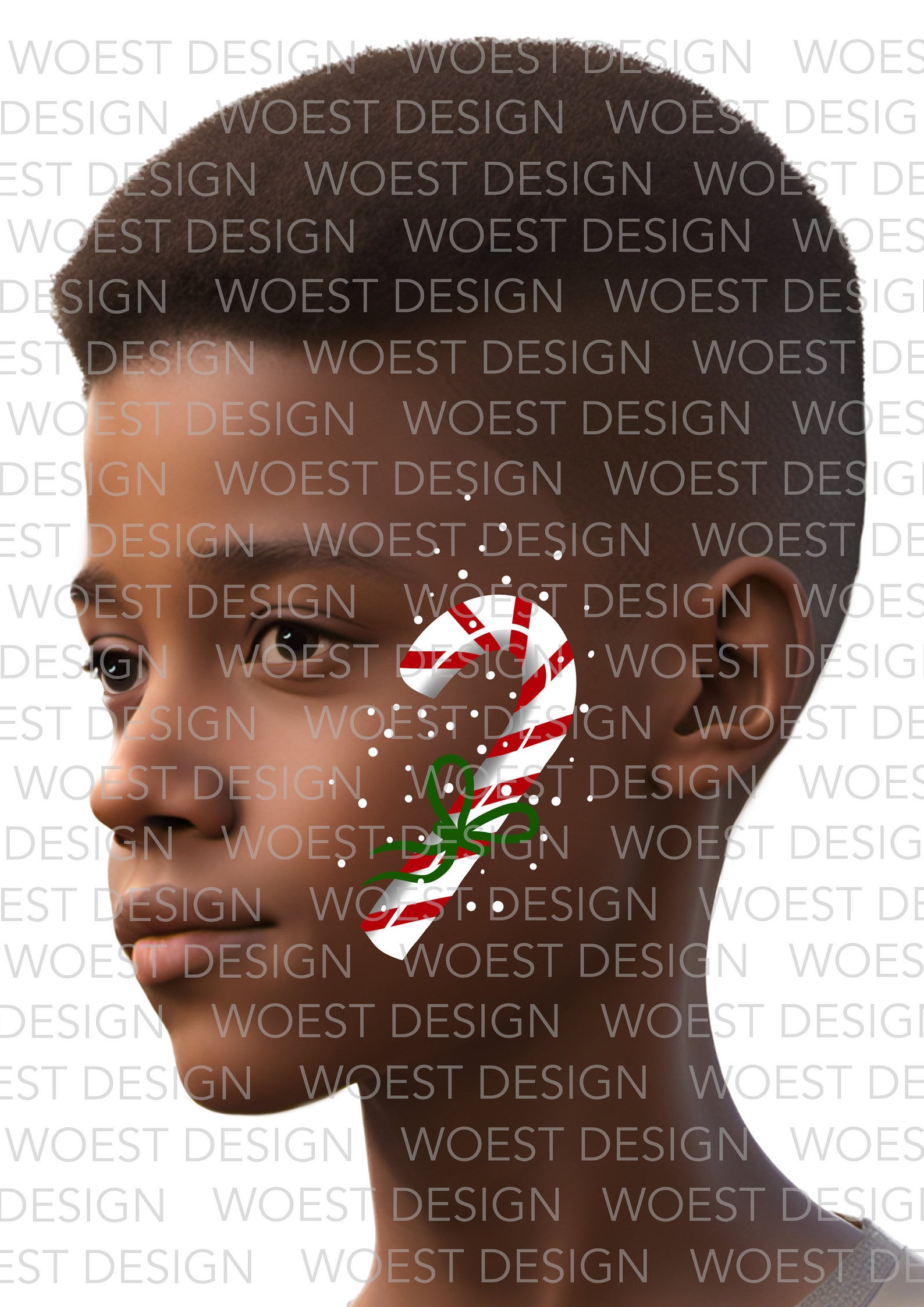 Christmas Set Realistic Style DIGITAL DOWNLOAD - Face Paint Design ...