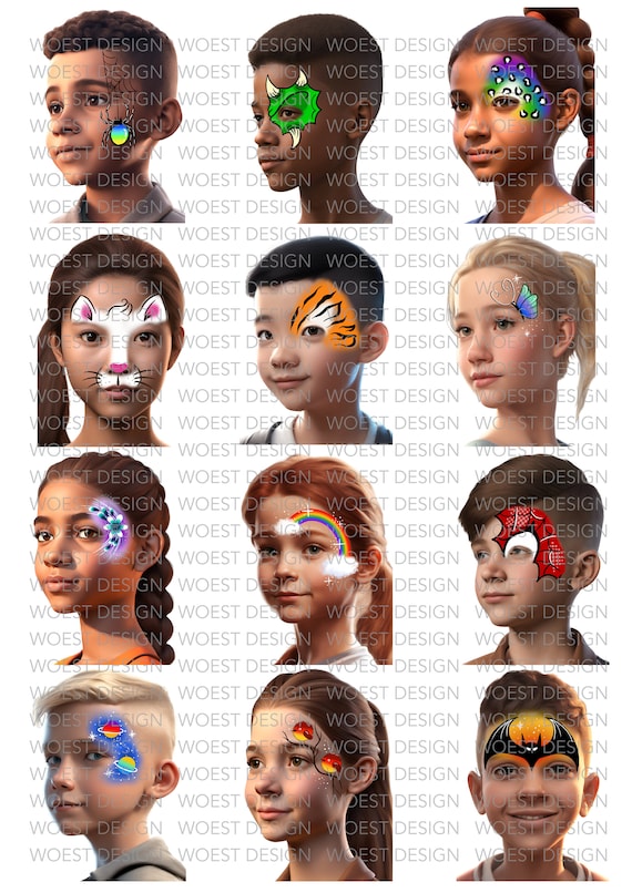Realistic Face Painting
