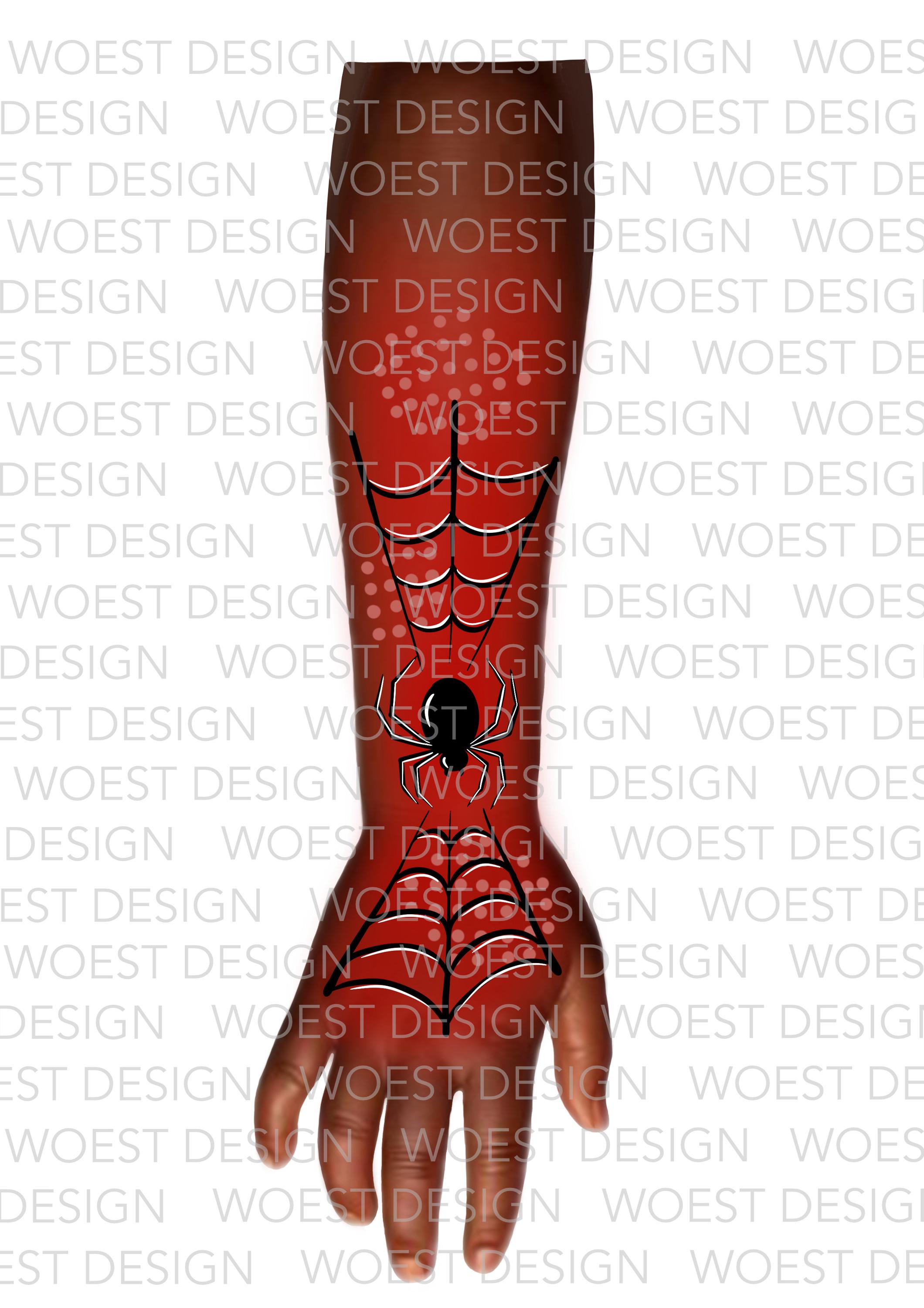 Face Paint Arm Set Realistic Style DIGITAL DOWNLOAD - Face Paint Design ...