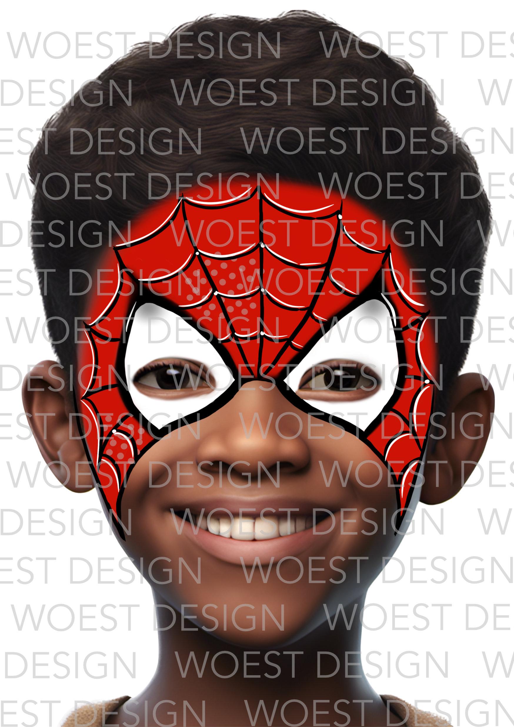 Basic Set A Realistic Style DIGITAL DOWNLOAD - Face Paint Design Board ...