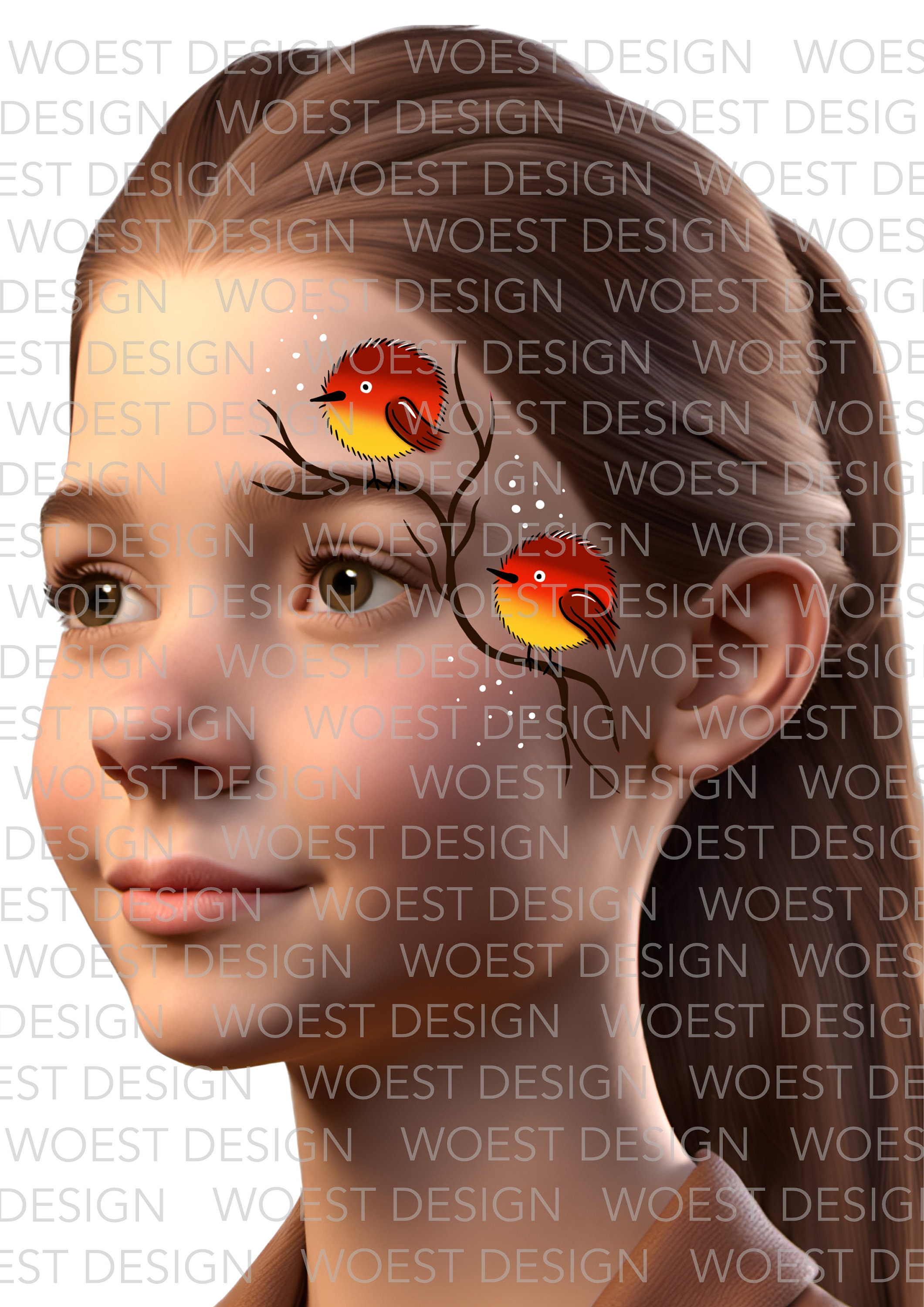 Fast Designs / Line Buster Set Realistic Style DIGITAL DOWNLOAD - Face ...