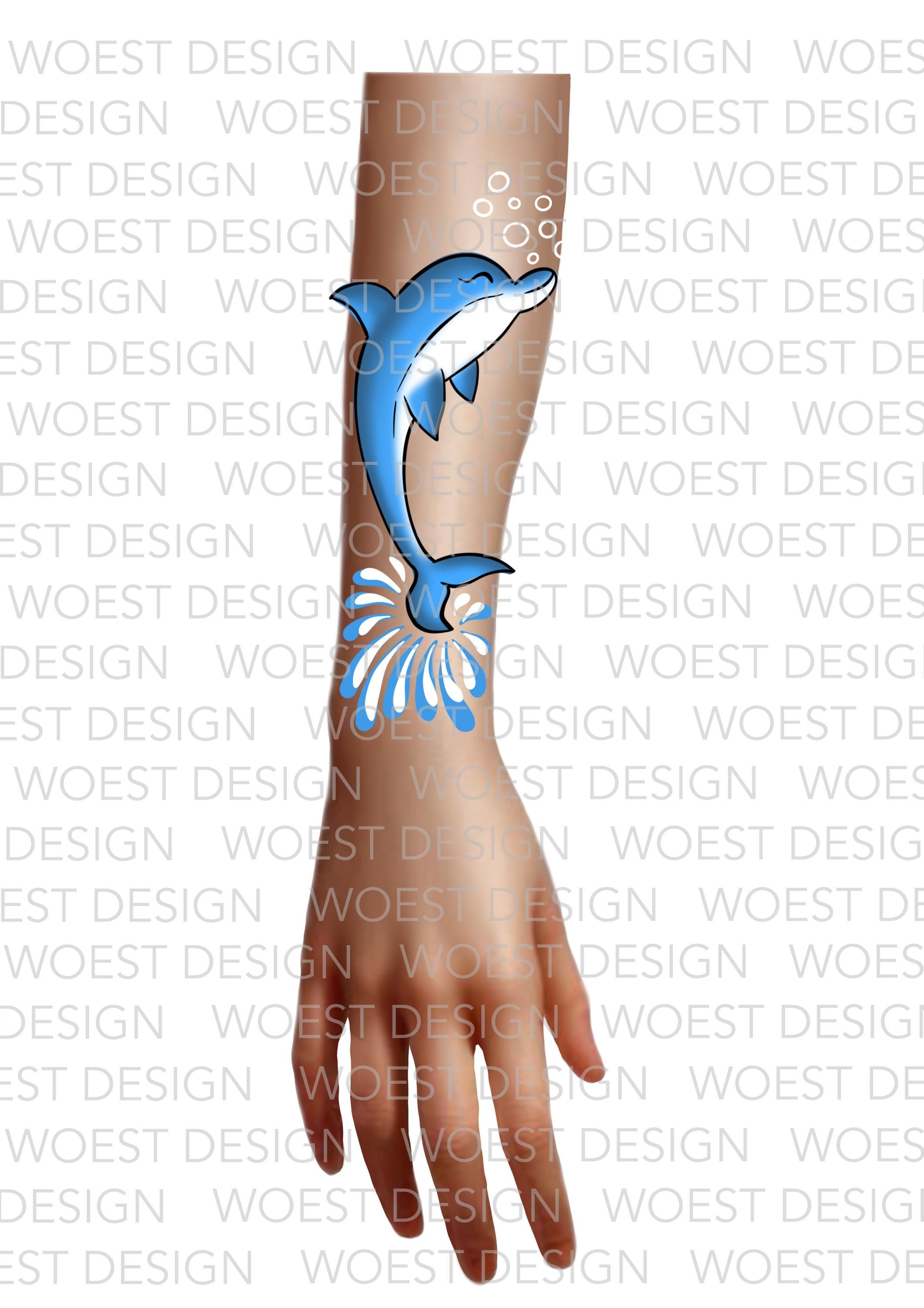 Face Paint Arm Set Realistic Style DIGITAL DOWNLOAD - Face Paint Design ...