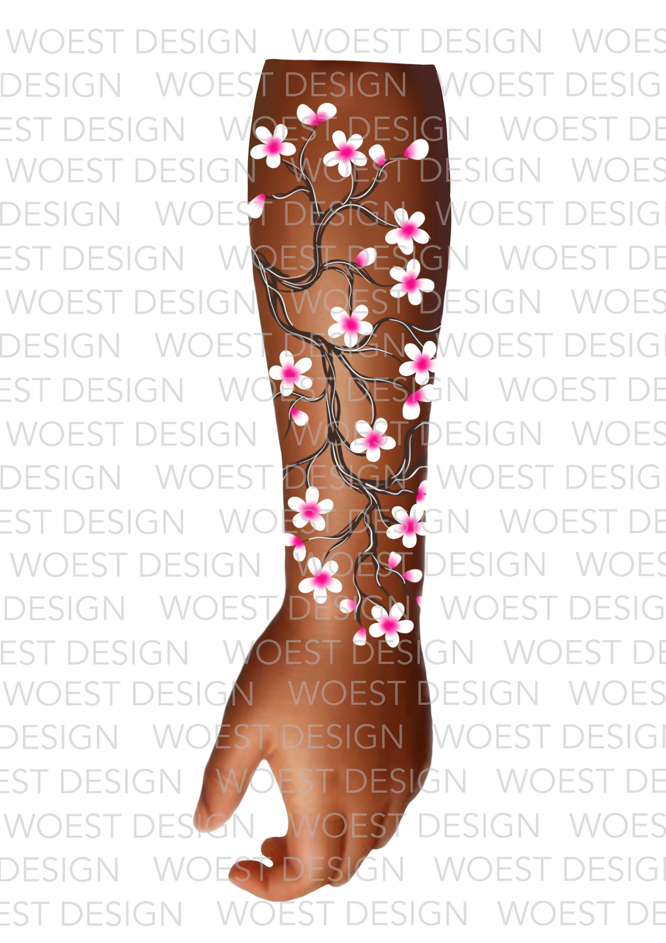 Face Paint Arm Set Realistic Style DIGITAL DOWNLOAD - Face Paint Design ...