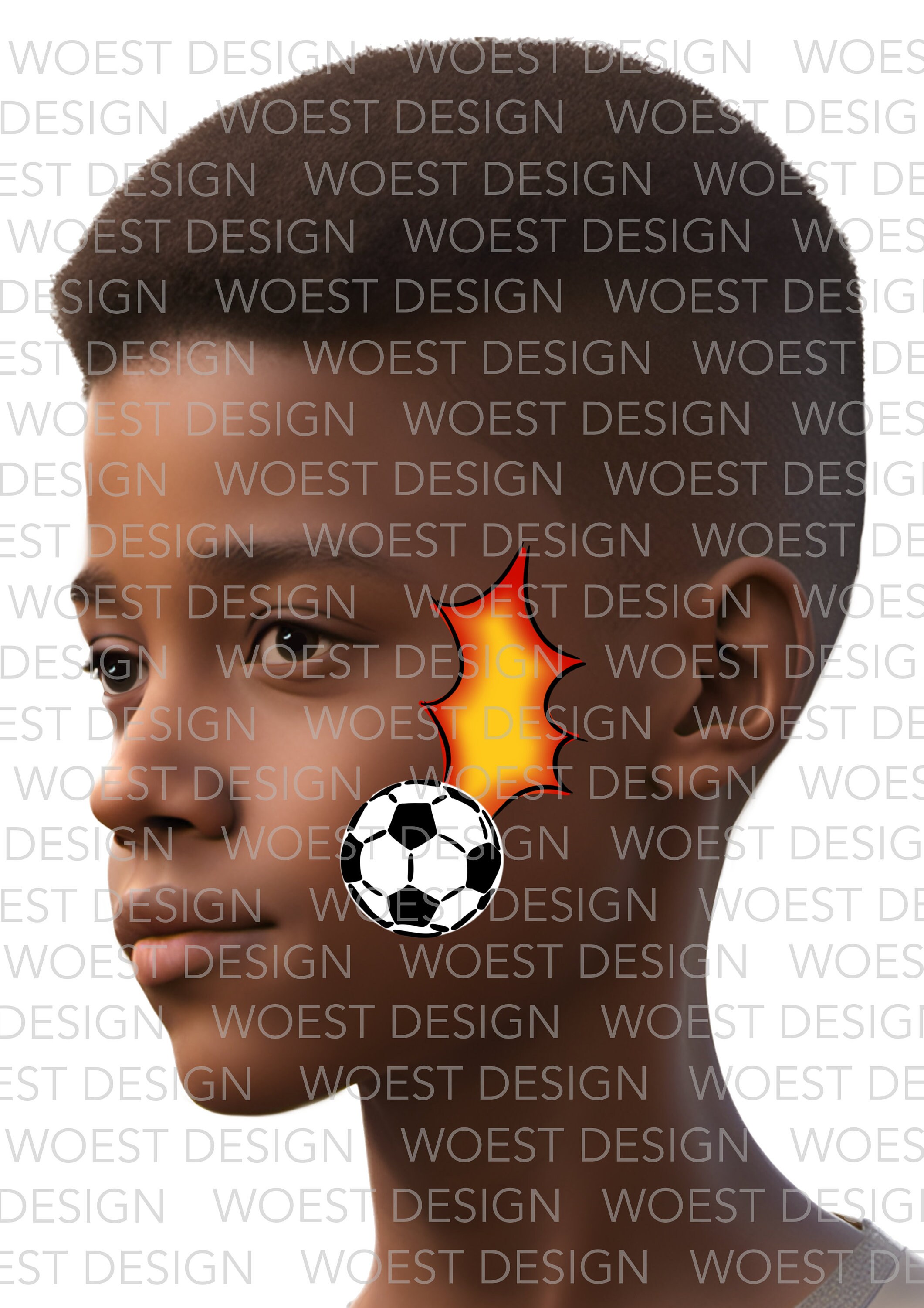 Basic Set B Realistic Style DIGITAL DOWNLOAD Face Paint Design Board ...