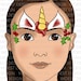 Christmas Set DIGITAL DOWNLOAD - Face Paint Painting Design Board ...