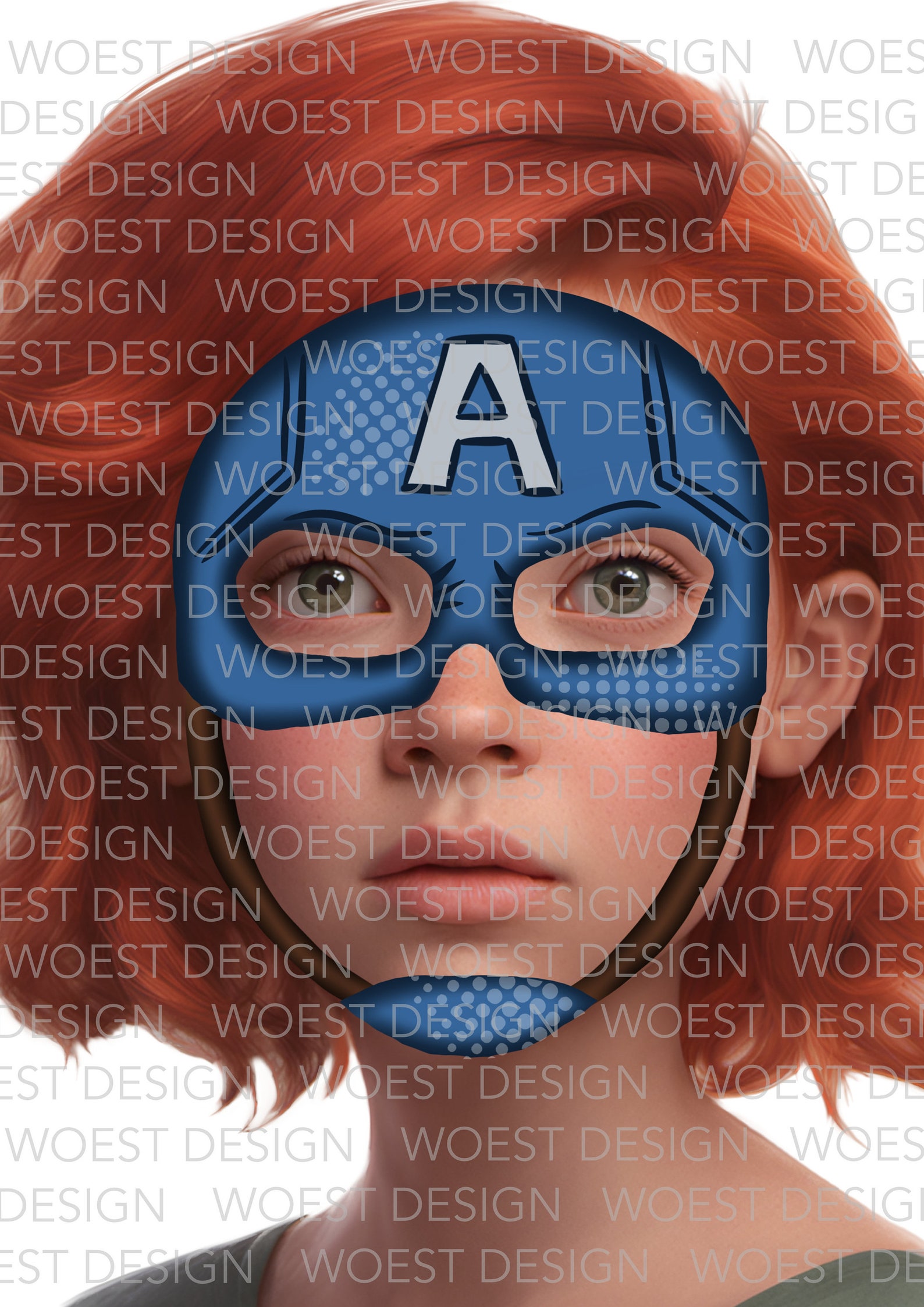 Super Hero Set Realistic DIGITAL DOWNLOAD - Face Paint Painting Design ...
