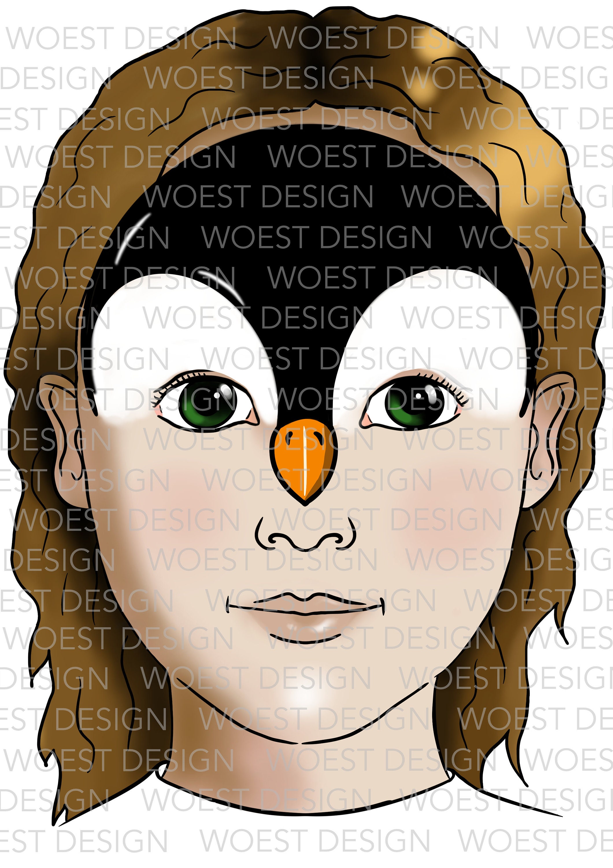 Face Paint Board Animal Set DIGITAL DOWNLOAD - Design Board Face ...