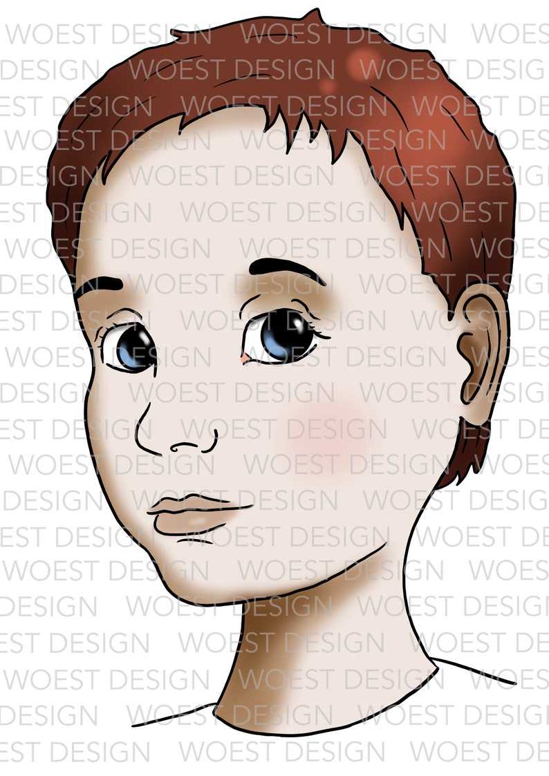 Blank Template Set B DIGITAL DOWNLOAD - Face Paint Design Board Face ...