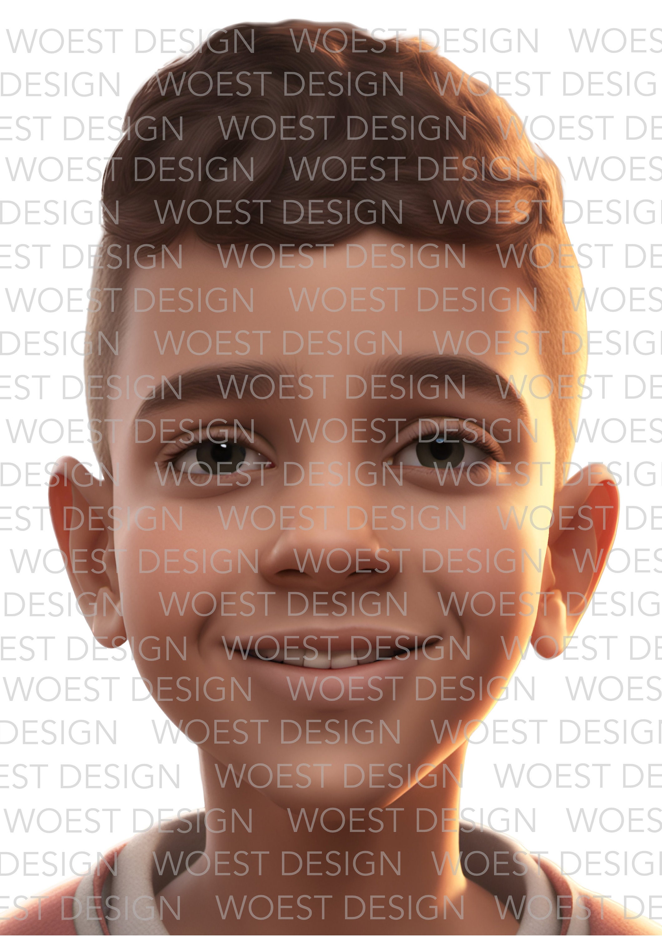 Realistic Style Blank Template Set 2B - DIGITAL DOWNLOAD - Face Paint ...