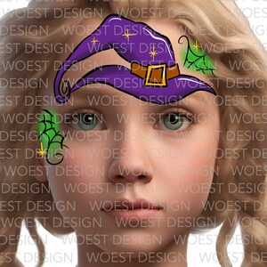 Halloween Set Realistic Style DIGITAL DOWNLOAD - Face Paint Painting ...