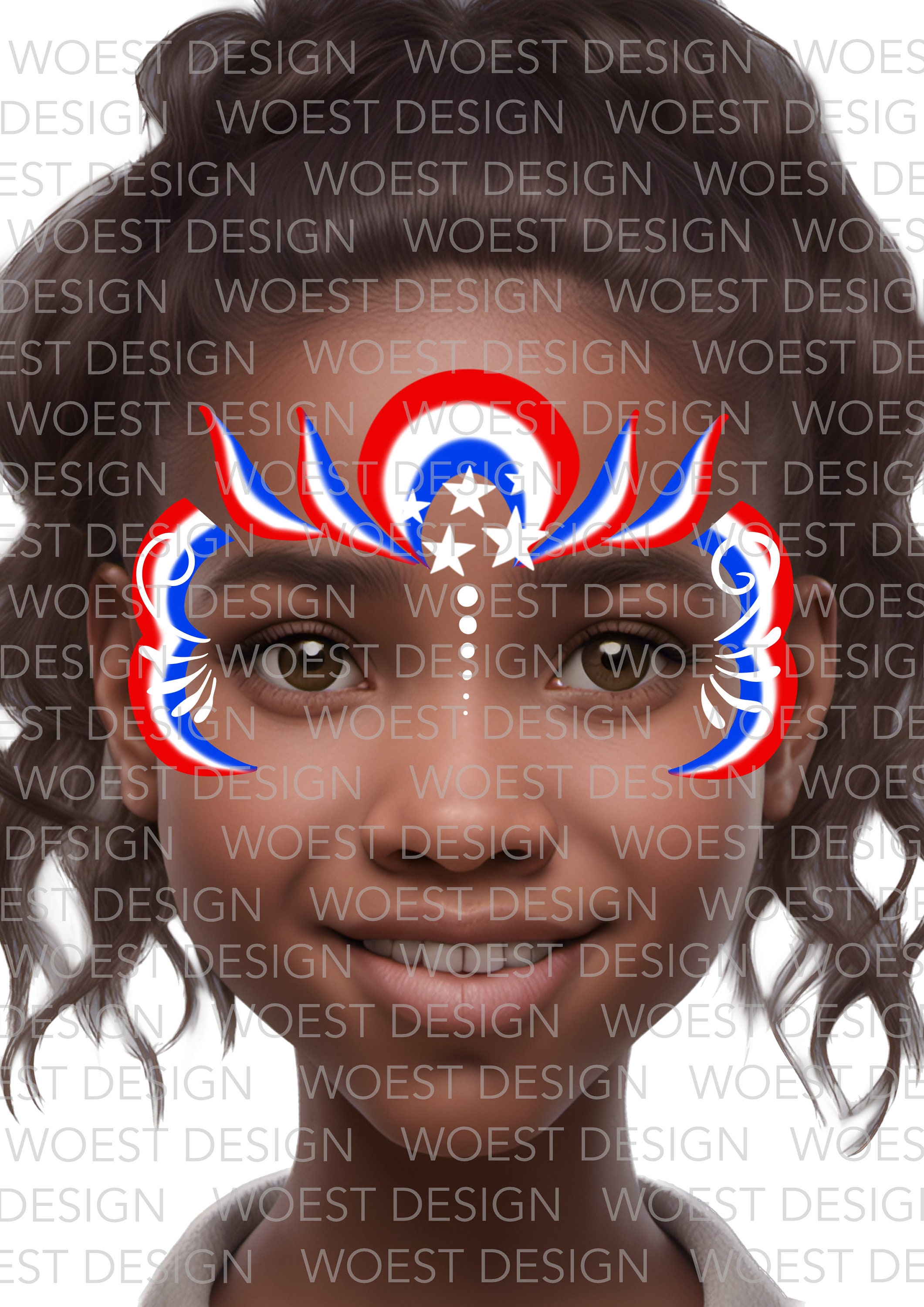 Fourth of July 4th Independence Day Realistic Style DIGITAL DOWNLOAD ...