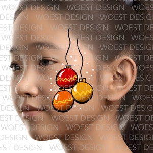 Christmas Set Realistic Style DIGITAL DOWNLOAD - Face Paint Design ...