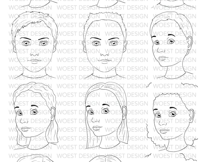 Super Hero Set DIGITAL DOWNLOAD - Face Paint Painting Design Board ...
