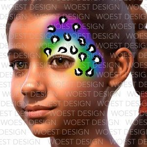 Fast Designs / Line Buster Set Realistic Style DIGITAL DOWNLOAD - Face ...