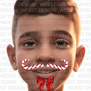 Christmas Set 2 Realistic Style DIGITAL DOWNLOAD - Face Paint Design Board Face Painting ...