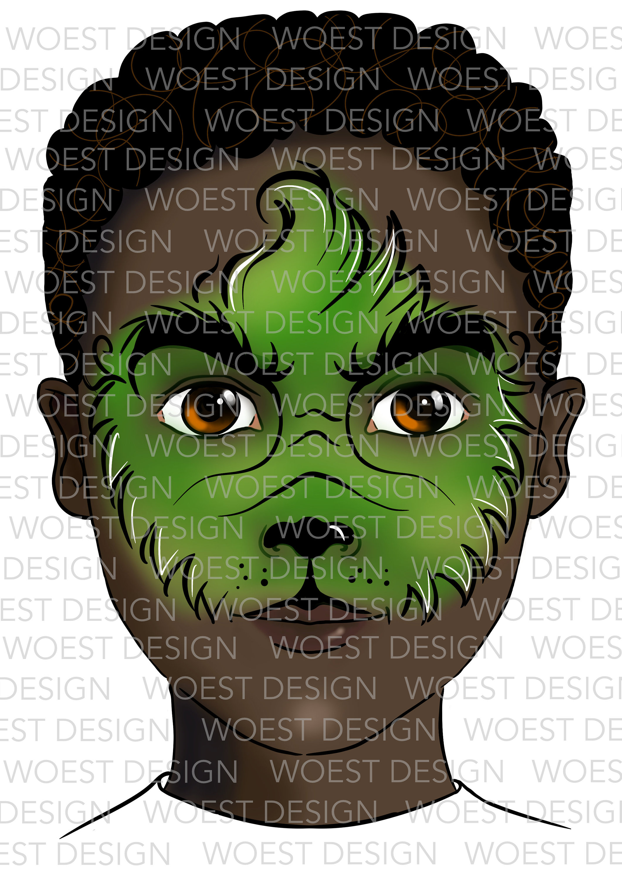 Christmas Set DIGITAL DOWNLOAD - Face Paint Painting Design Board ...