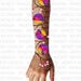 Face Paint Arm Set Realistic Style DIGITAL DOWNLOAD - Face Paint Design ...