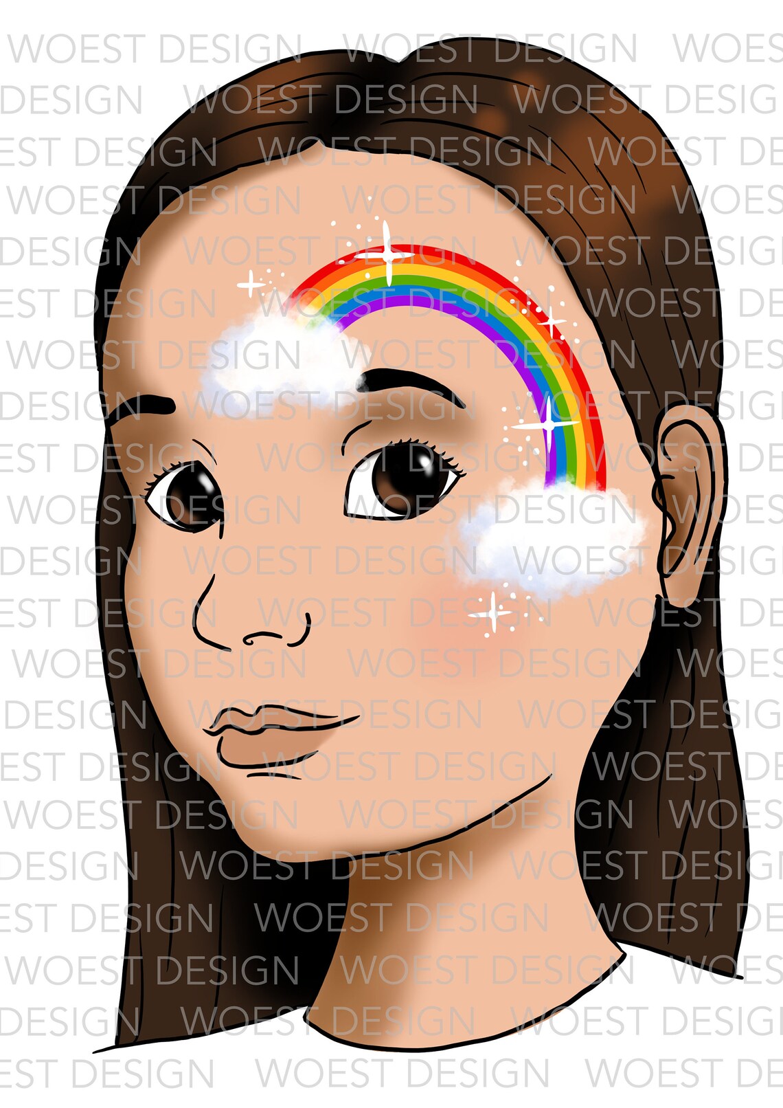 Mini Set A DIGITAL DOWNLOAD Face Paint Design Board Face Painting ...