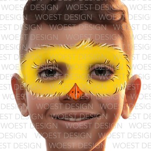 Easter Set Realistic Style DIGITAL DOWNLOAD - Face Paint Design Board ...