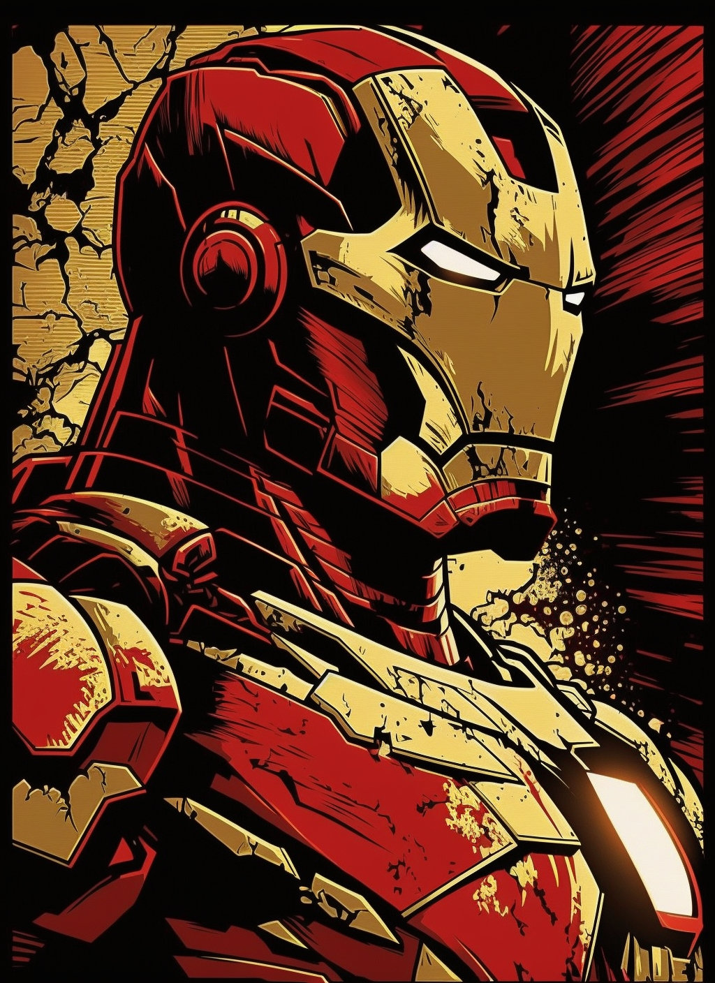 Iron man artwork store