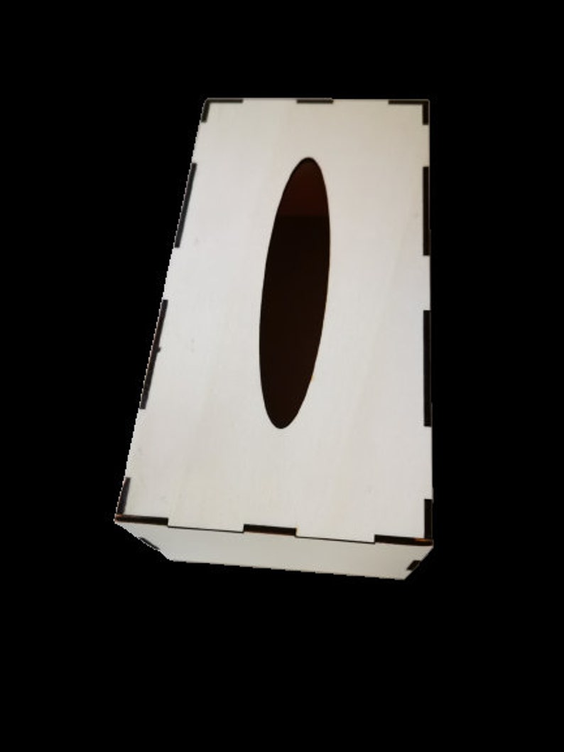 LBRN2 Laser Cutting File, AI, PDF, SVG. Box Tissue Box for 3mm. - Etsy