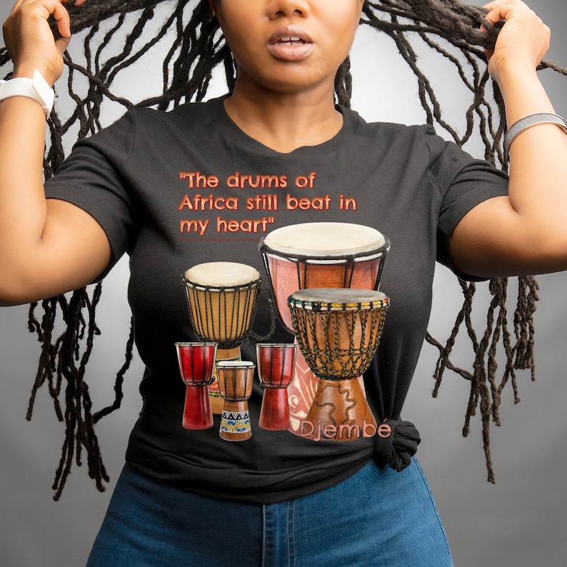 Drums of Africa Djembe Jembe Bongo Unisex T-shirt - Etsy