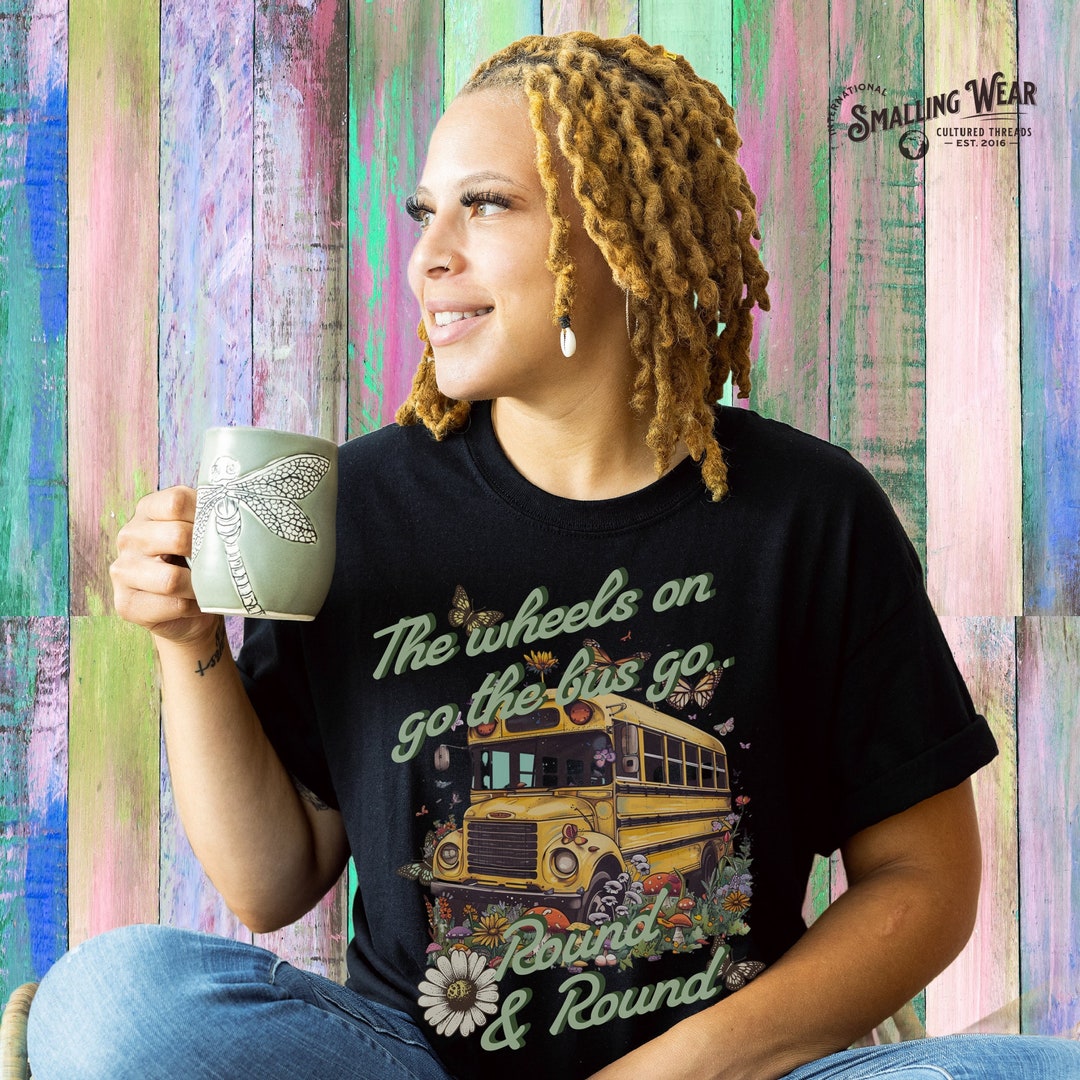 School Bus T-shirt Field Trip Anyone Gift for Bus Driver Shirt Cute the ...