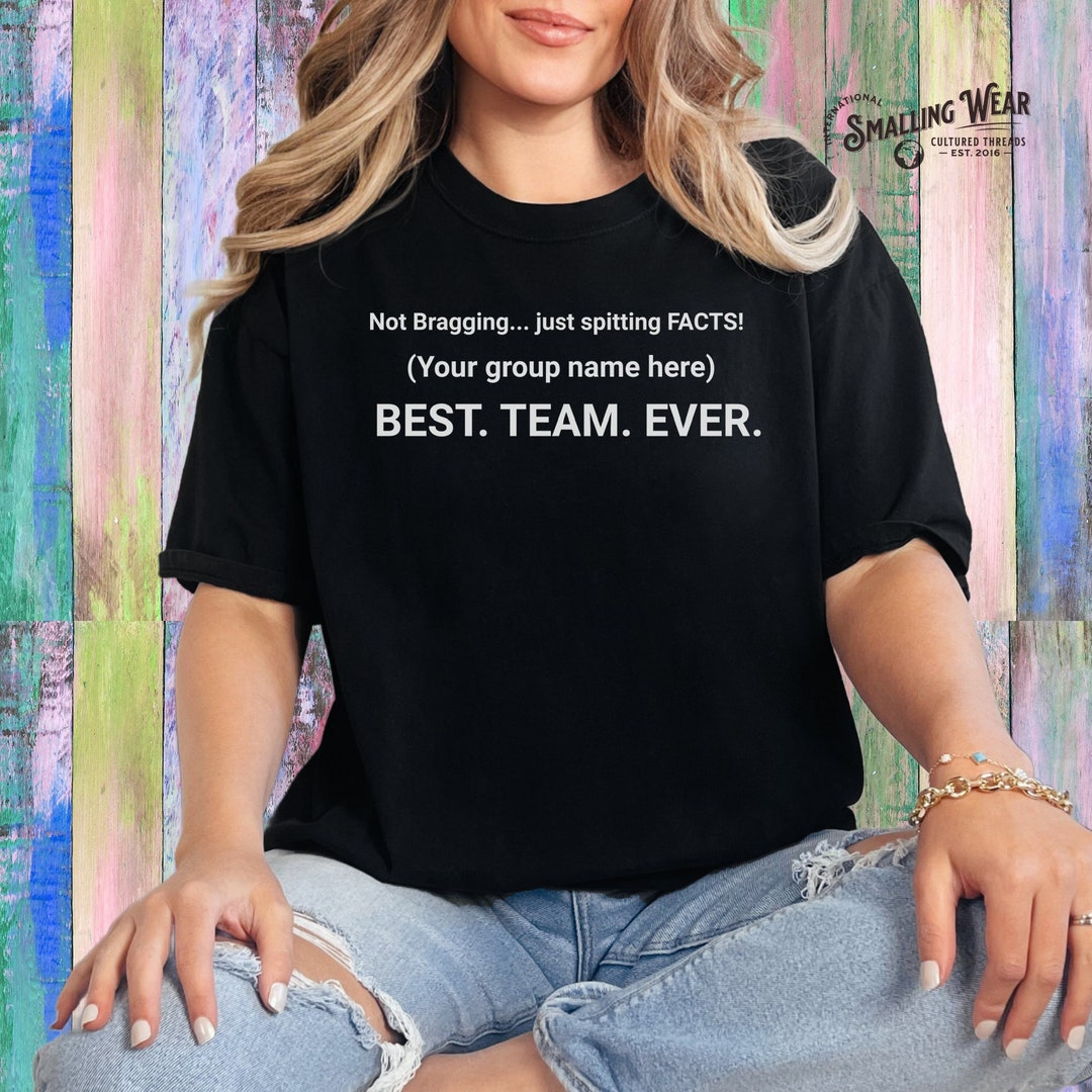 Best Team Ever T-shirt, Sports Fan Tee, Game Day Shirt, Team Spirit ...