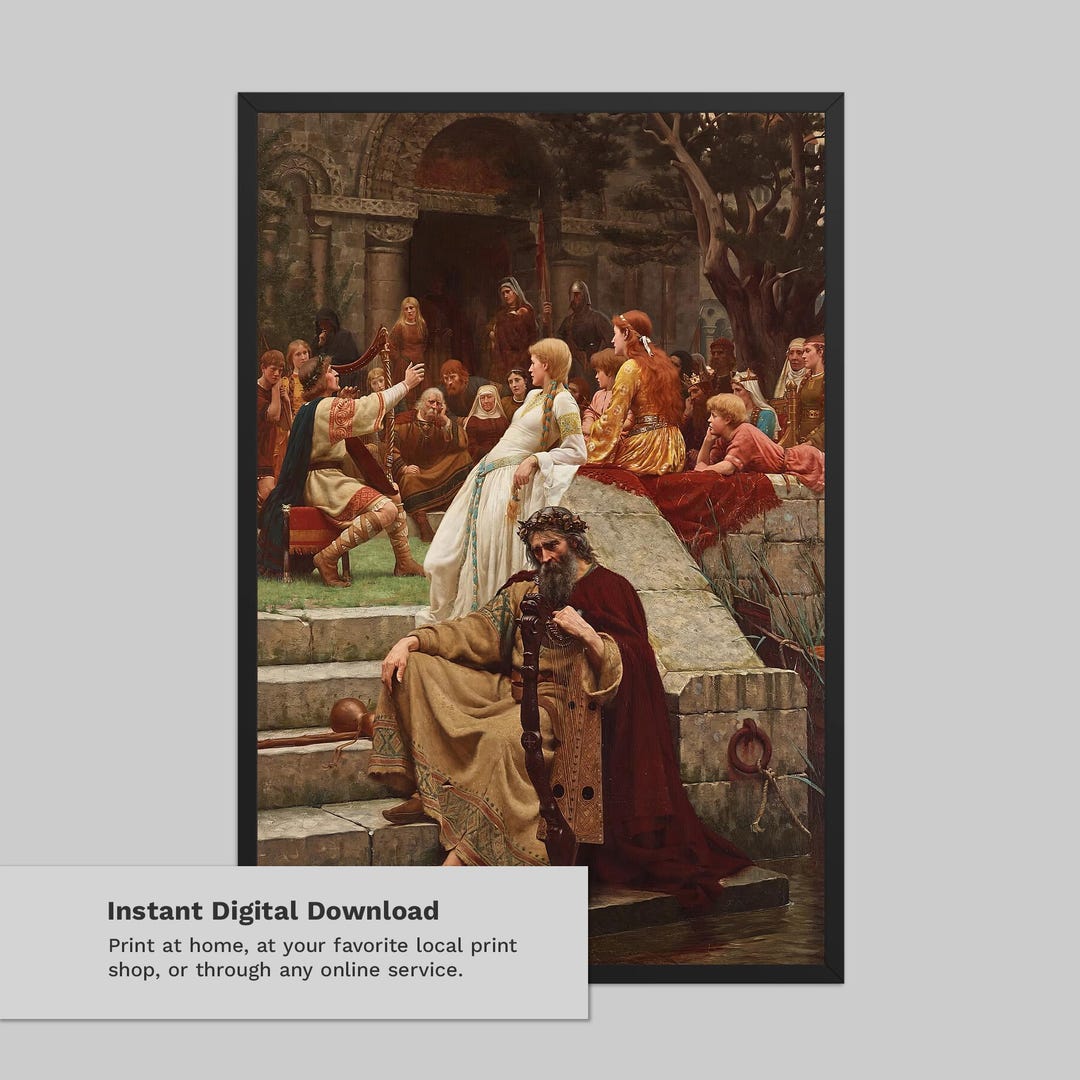 Faded Laurels – Printable Classical Art Download - Etsy