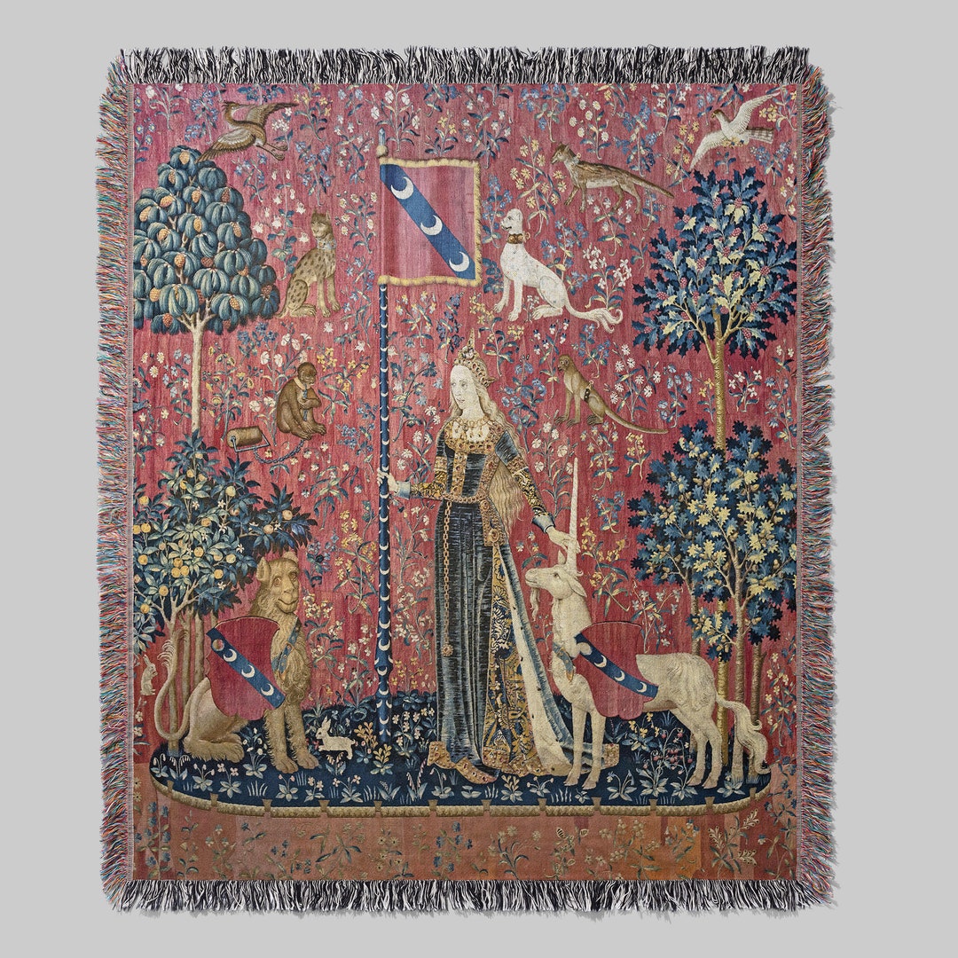 The Touch - Lady and the Unicorn Series - Medieval Tapestry- Mille ...