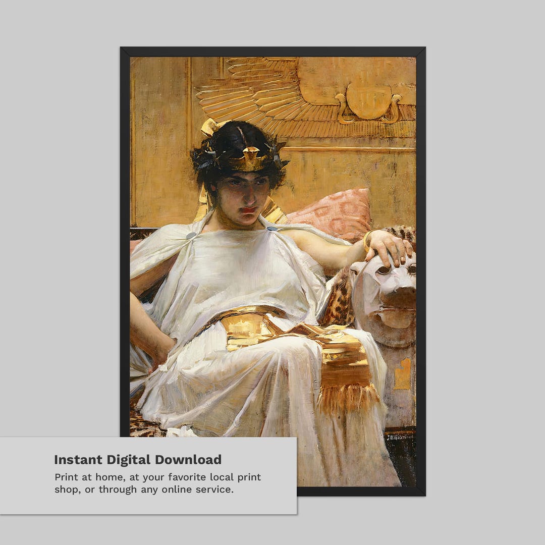 Cleopatra – Printable Classical Art Download - Etsy