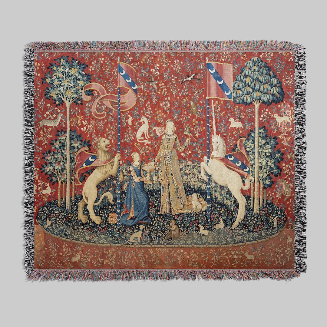 The Taste - Lady and the Unicorn Series - Medieval Tapestry- Mille ...