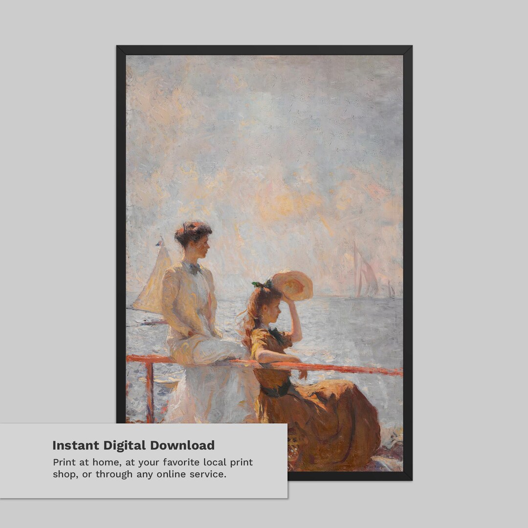 Summer Day – Printable Classical Art Download - Etsy